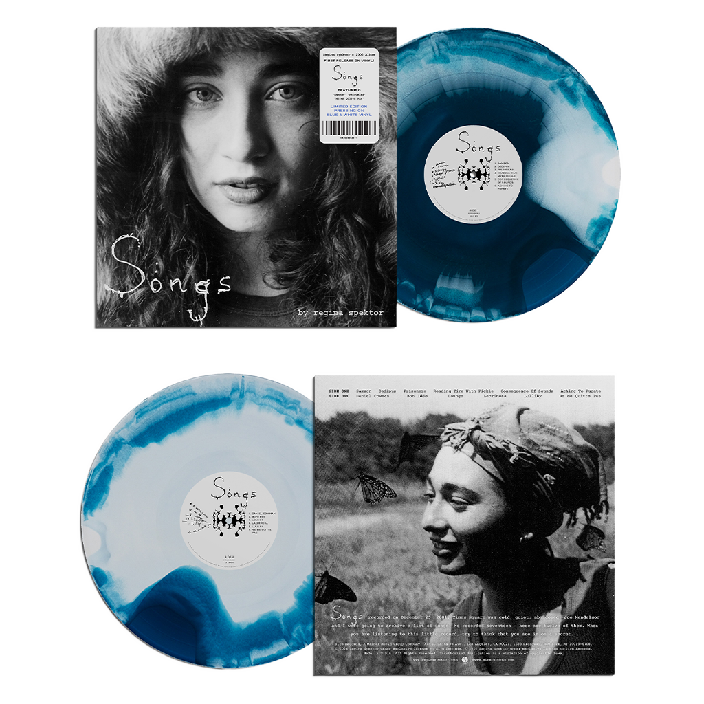 Regina Spektor Songs 12" Vinyl (Blue and White) - The CBP Store
